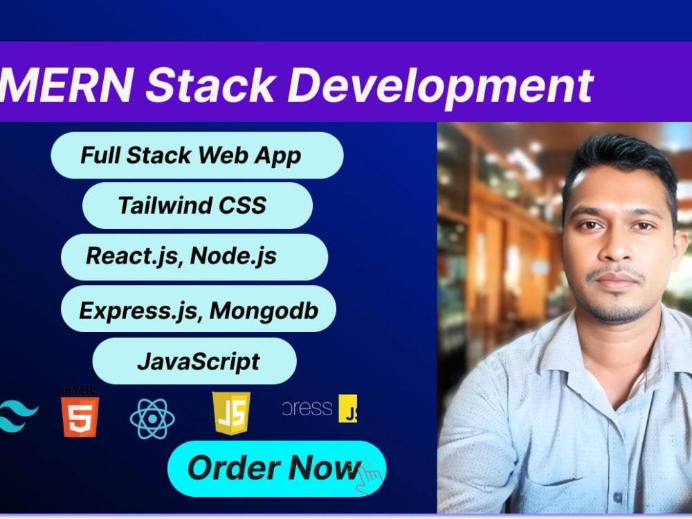 Develop a Secure Full Stack MERN Web App using React and Node.js | Upwork