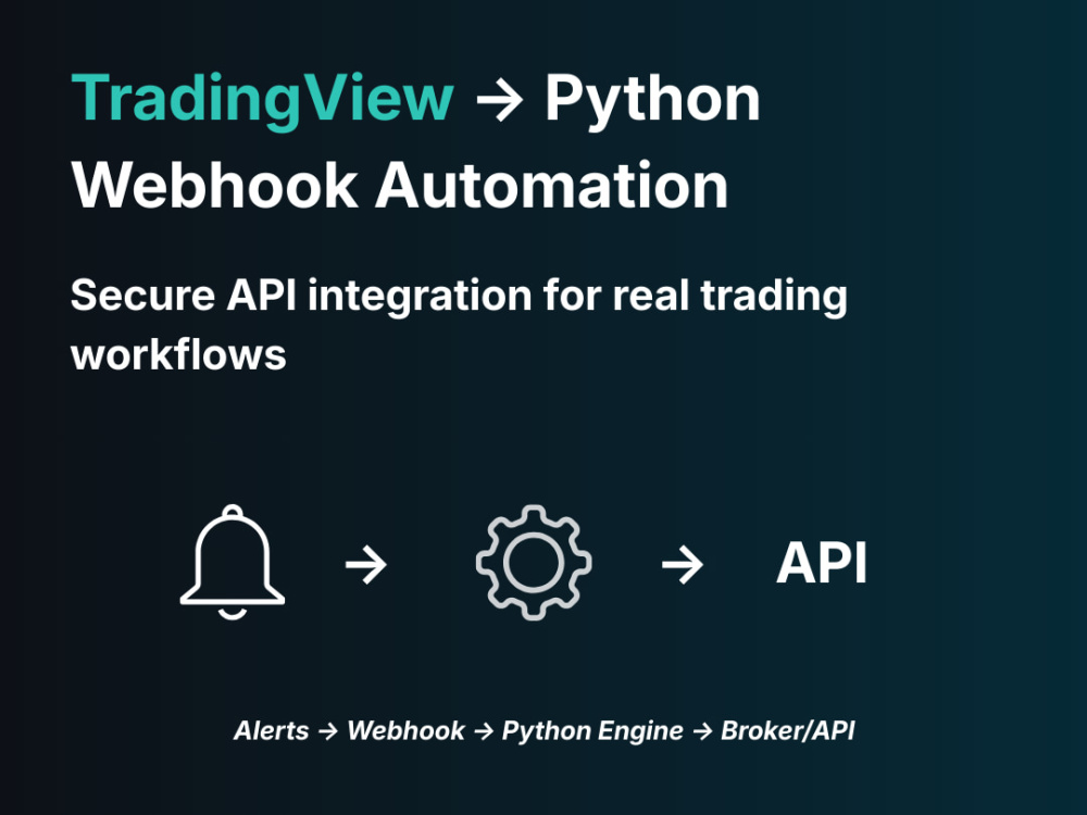TradingView Alert Execution Diagnostic & Python Webhook Setup | Upwork
