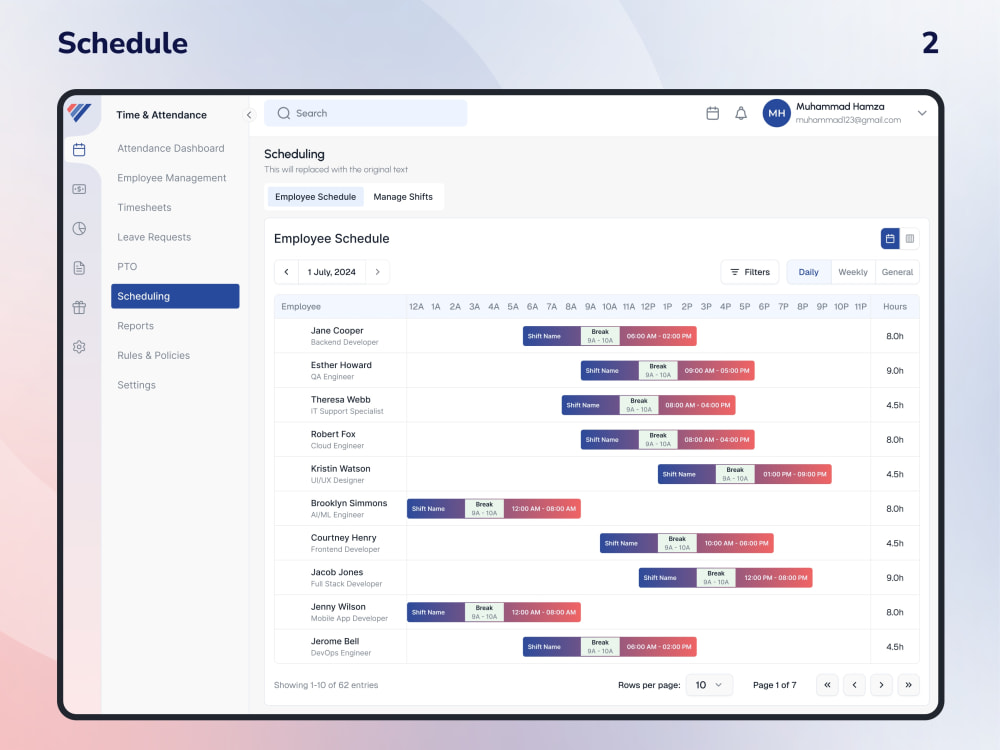 Modern saas web app design, saas app design, and saas UI UX in figma ...