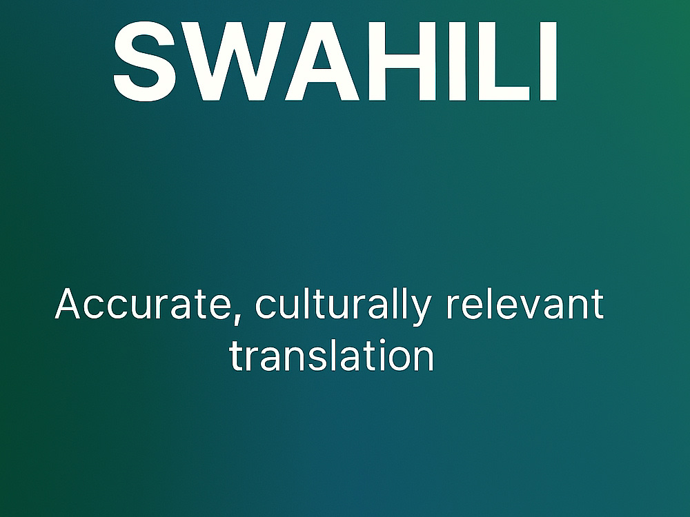 Executive Virtual Assistant & Swahili ↔ English Translator | Upwork