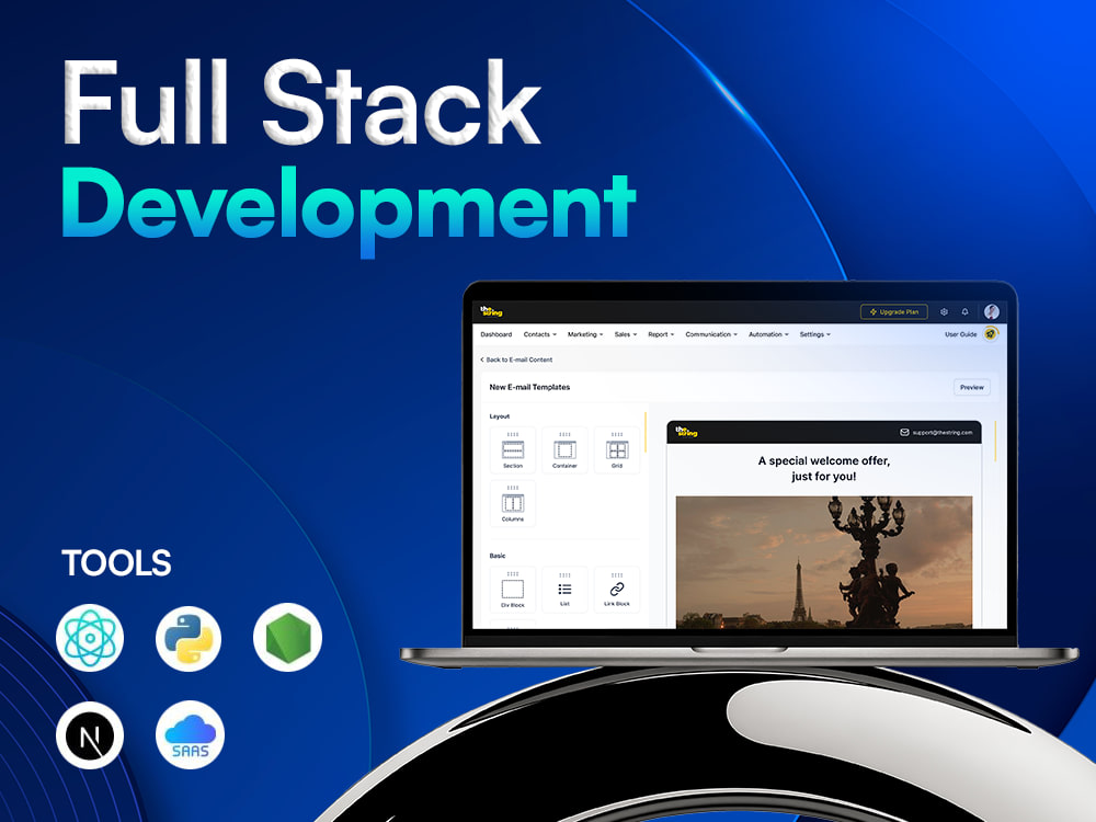 AI-Powered Full Stack Web App Development With Modern Frameworks | Upwork