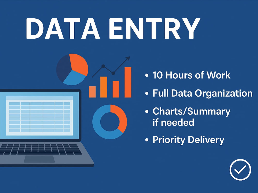 Fast & Reliable Data Entry for Excel, Sheets & Web Data | Upwork