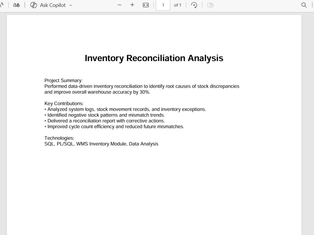 Fix SQL/PLSQL errors, write queries, debug code | Upwork