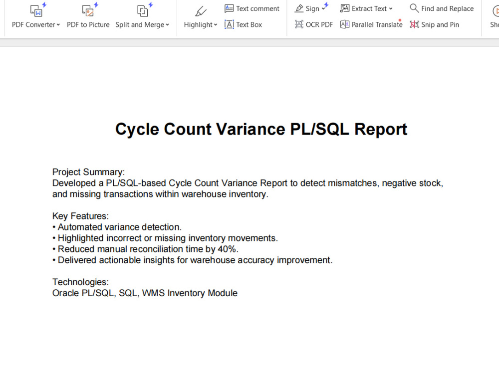 Fix SQL/PLSQL errors, write queries, debug code | Upwork