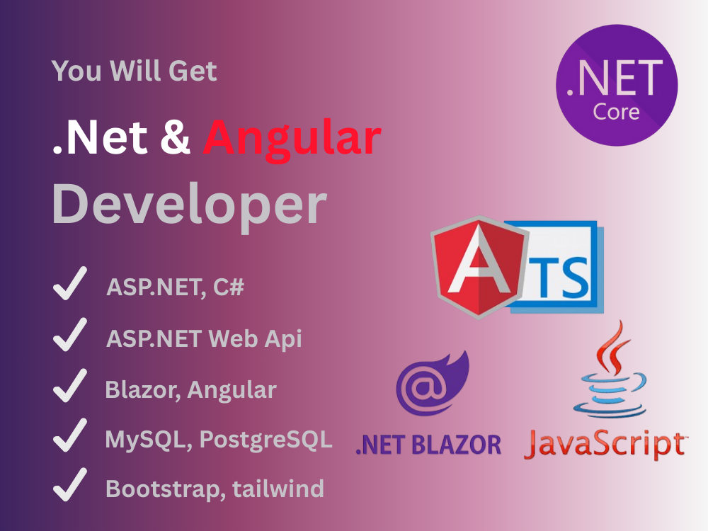 .Net Core | Angular | Blazor | C# | JavaScript | TypeScript | Web ...