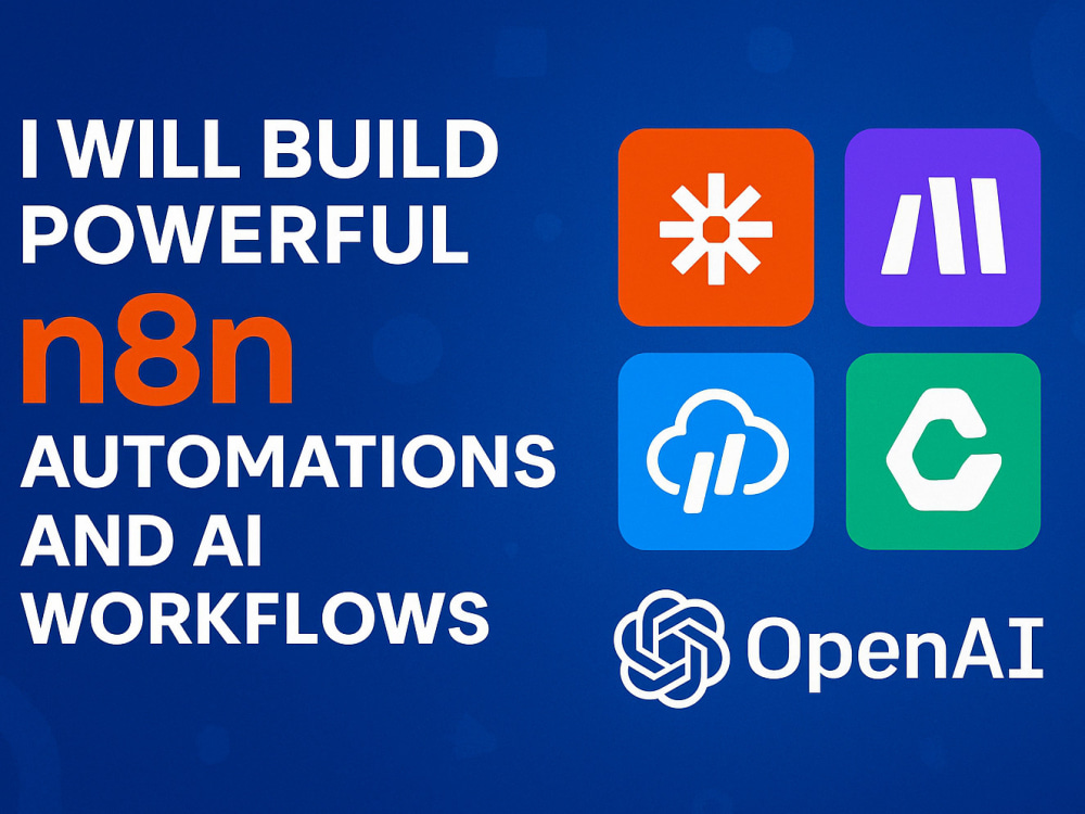 Custom n8n workflows, API integrations, and AI-powered automation | Upwork