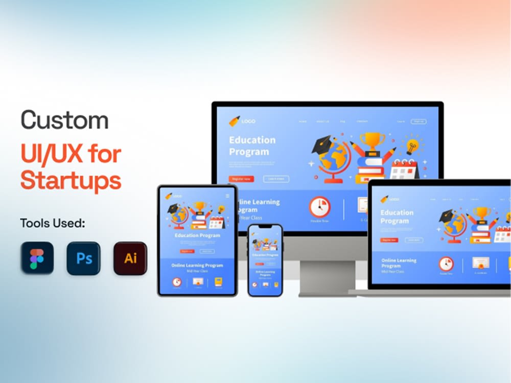 Custom UI UX Design for Startups | Web & App Product Design | Upwork