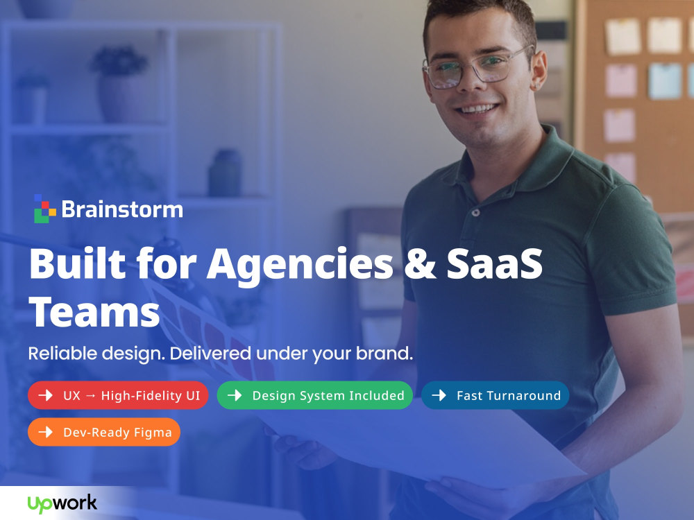 White Label UI/UX Design Partner - Monthly Retainer | Upwork