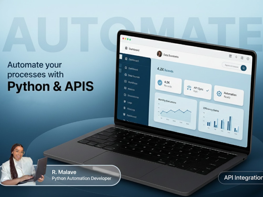 Python automation & API integrations for your workflows | Upwork