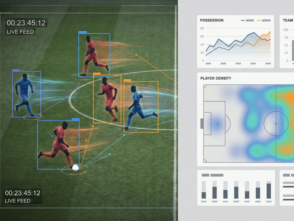 An AI sports video analysis tool with player tracking and performance ...
