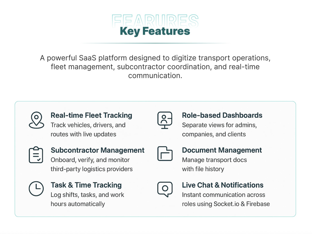 Complete Logistics Dashboard for Scheduling, Time Logs and Payroll ...