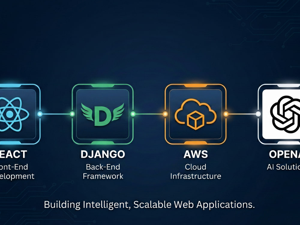 Full Stack Web App with React Frontend & Django Backend | Upwork