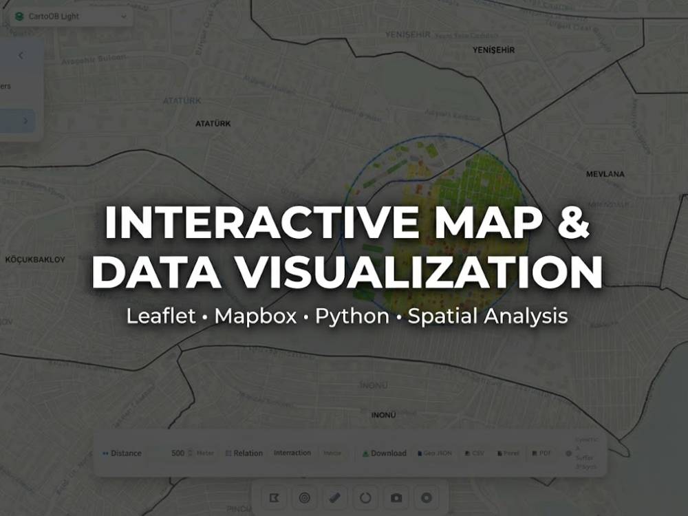 Interactive Web Map & GIS Dashboard (Leaflet/OpenLayers/Mapbox) | Upwork