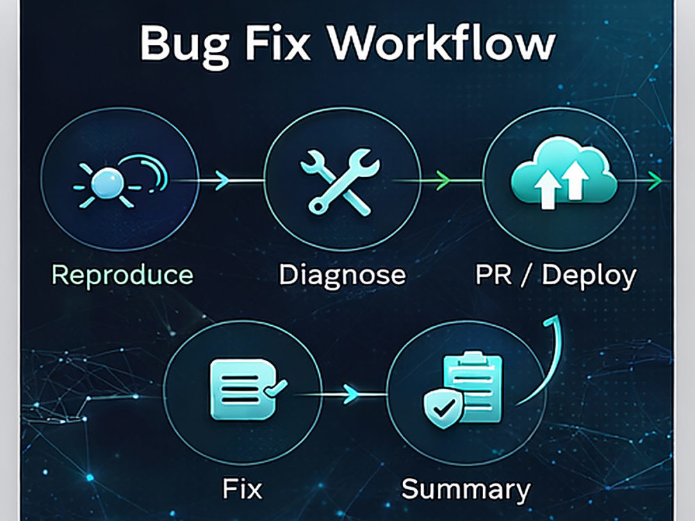 Fix a Bug in Your Node.js / React / Next.js App (Fast, Reliable) | Upwork