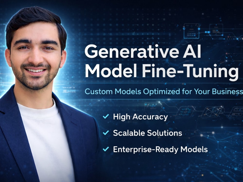Custom Generative AI Model Fine-Tuning & LLM Optimization | Upwork