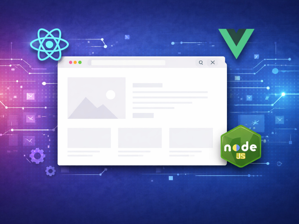 Design to pixel-perfect web app (React · Vue · Next.js) | Upwork