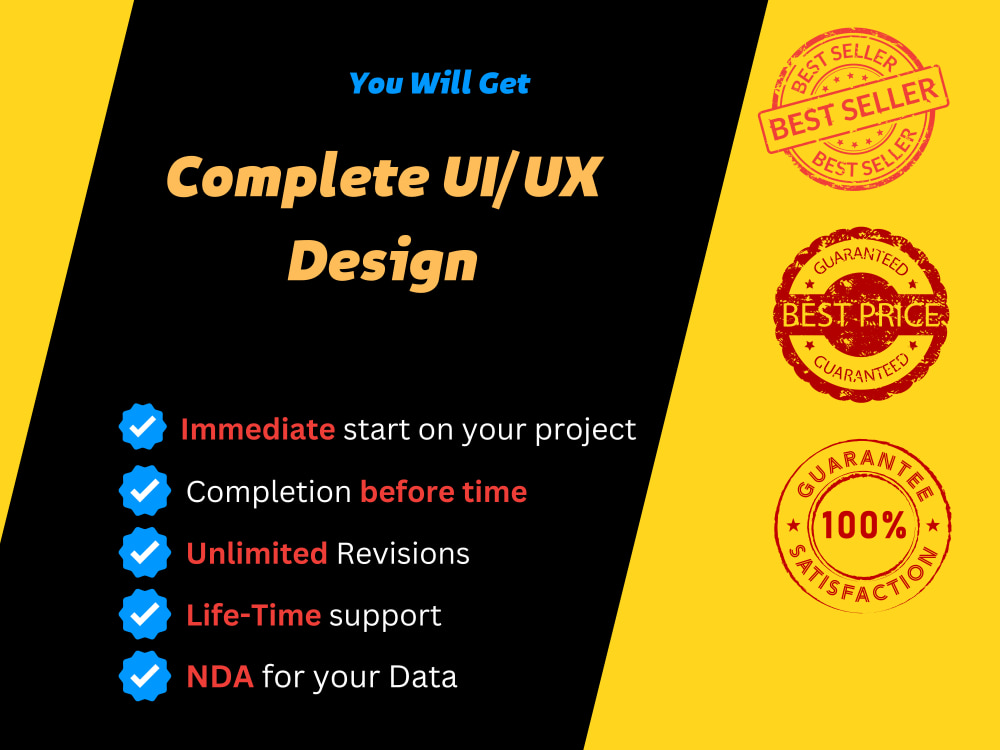 Complete UI/UX Design: Figma Wireframe, High-Fidelity Prototypes | Upwork