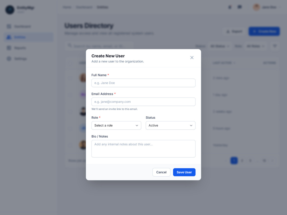 Dashboard CRUD Module (React/Next.js) - Table, Filters, Forms | Upwork
