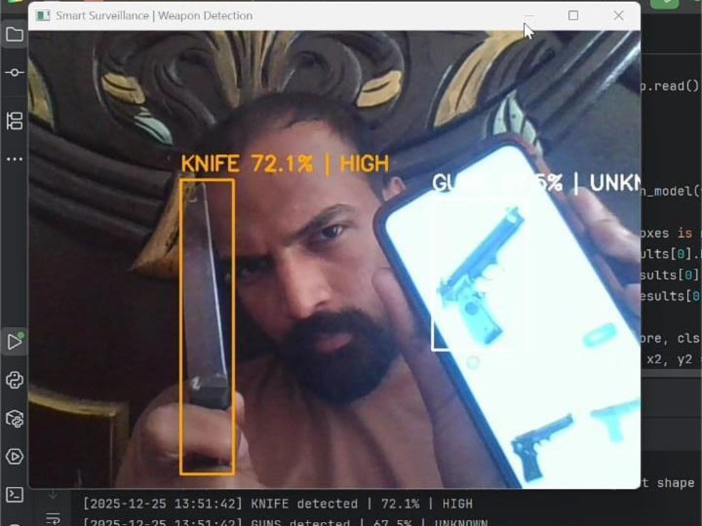 AI-Based Surveillance System using YOLO for Object Detection | Upwork