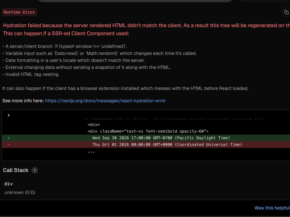 Fast troubleshooting for Next.js, React Bugs and Errors | Upwork