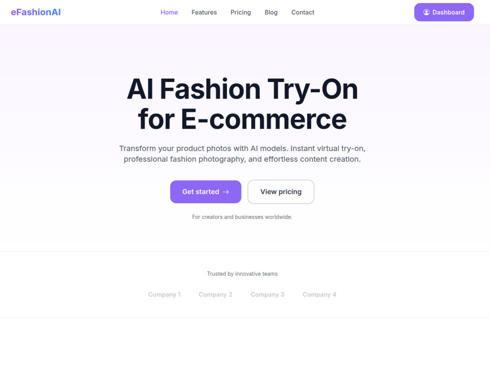 AI image generator SaaS Platform with credit system and user dashboard ...