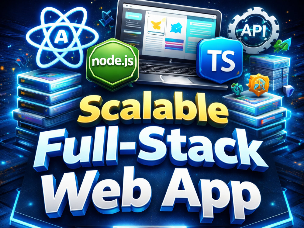 A scalable full-stack web app using React and Node.js | Upwork