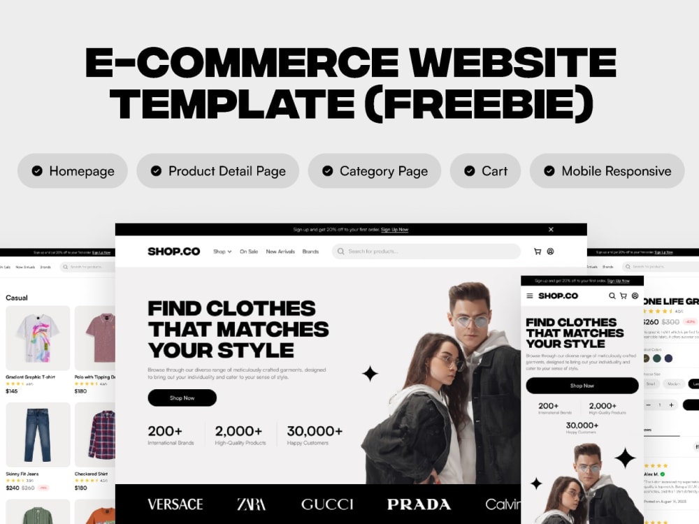 A responsive landing page using HTML and CSS | Upwork