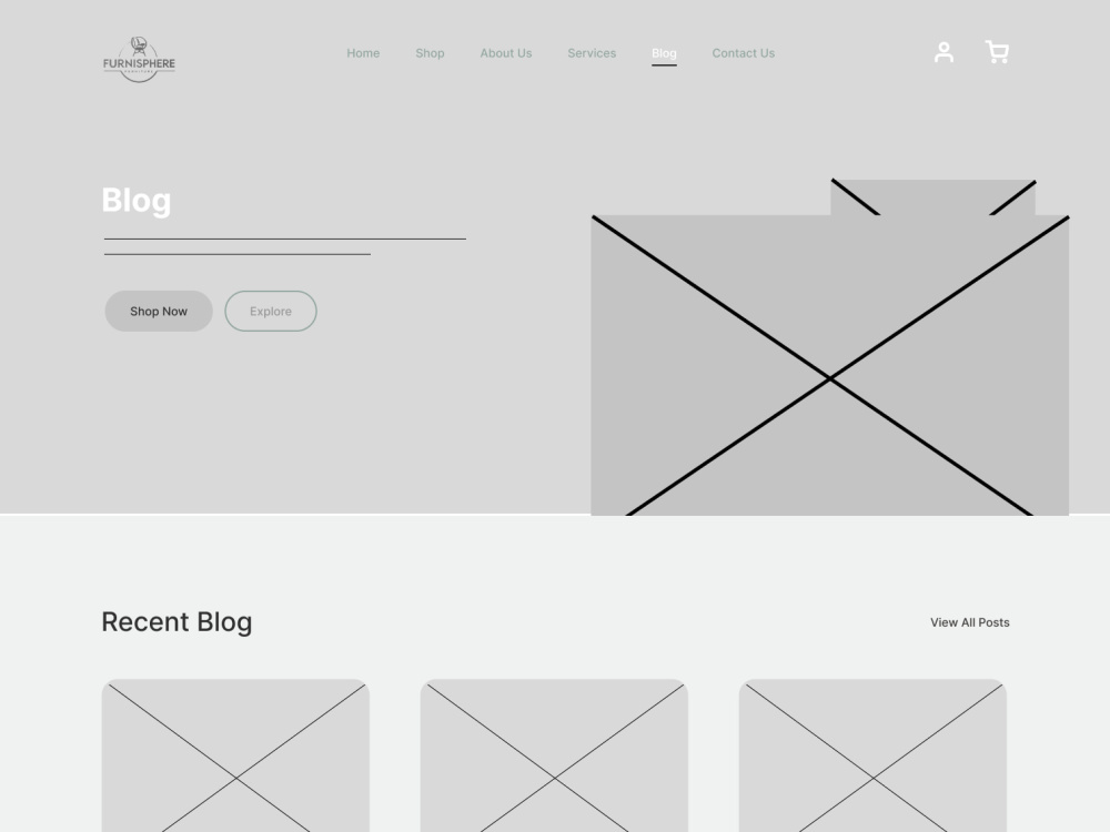 Modern, clean and user friendly website UI wireframes & design in Figma ...