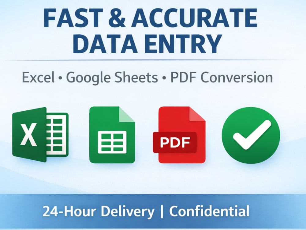100% accurate and clean data, no mistakes, ready to use. | Upwork