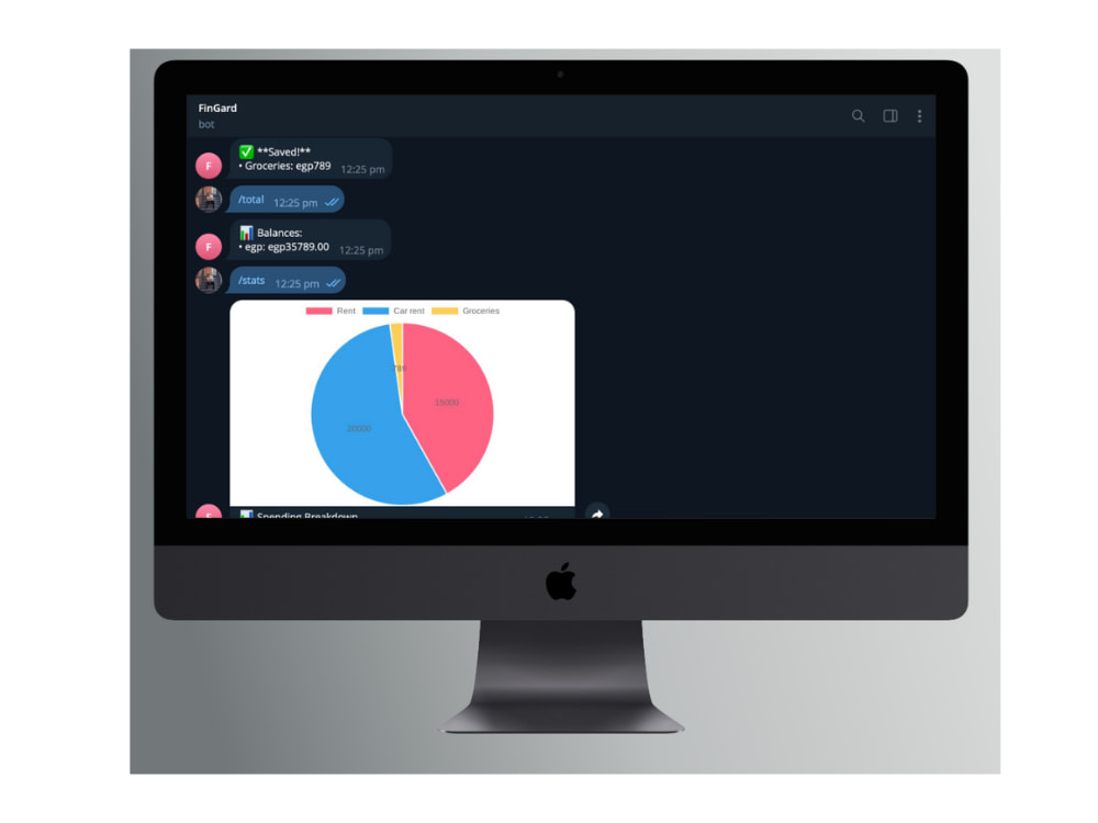 A Custom AI Telegram Bot with Gemini and Supabase | Upwork
