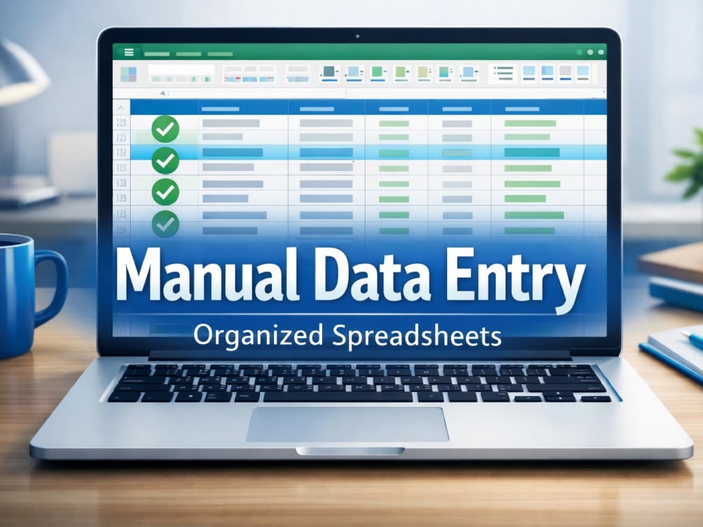 Expert Manual Data Entry and Spreadsheet Organization Services | Upwork