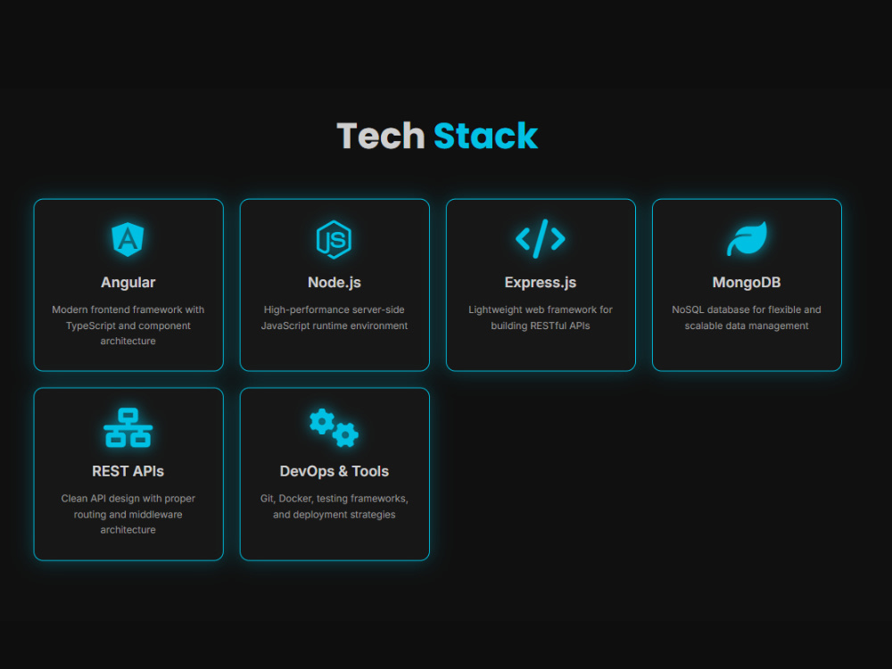 MEAN stack web application (MongoDB, Express, Angular, Node) | Upwork