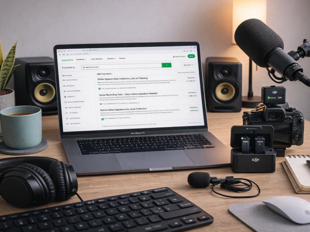 Italian Voice & Audio Training for AI Models – Native Speaker | Upwork