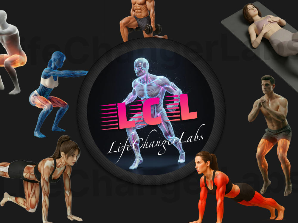 Premium 3d workout and exercise animations with anatomy highlights | Upwork