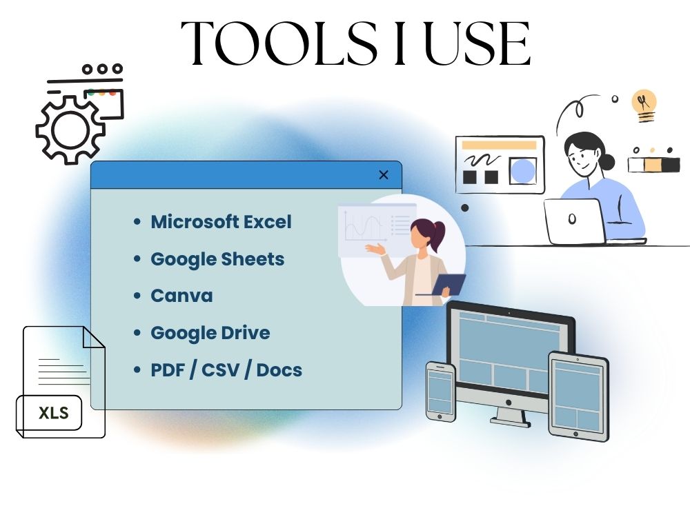 Accurate Data Entry and Reporting Using Excel & Power BI | Upwork