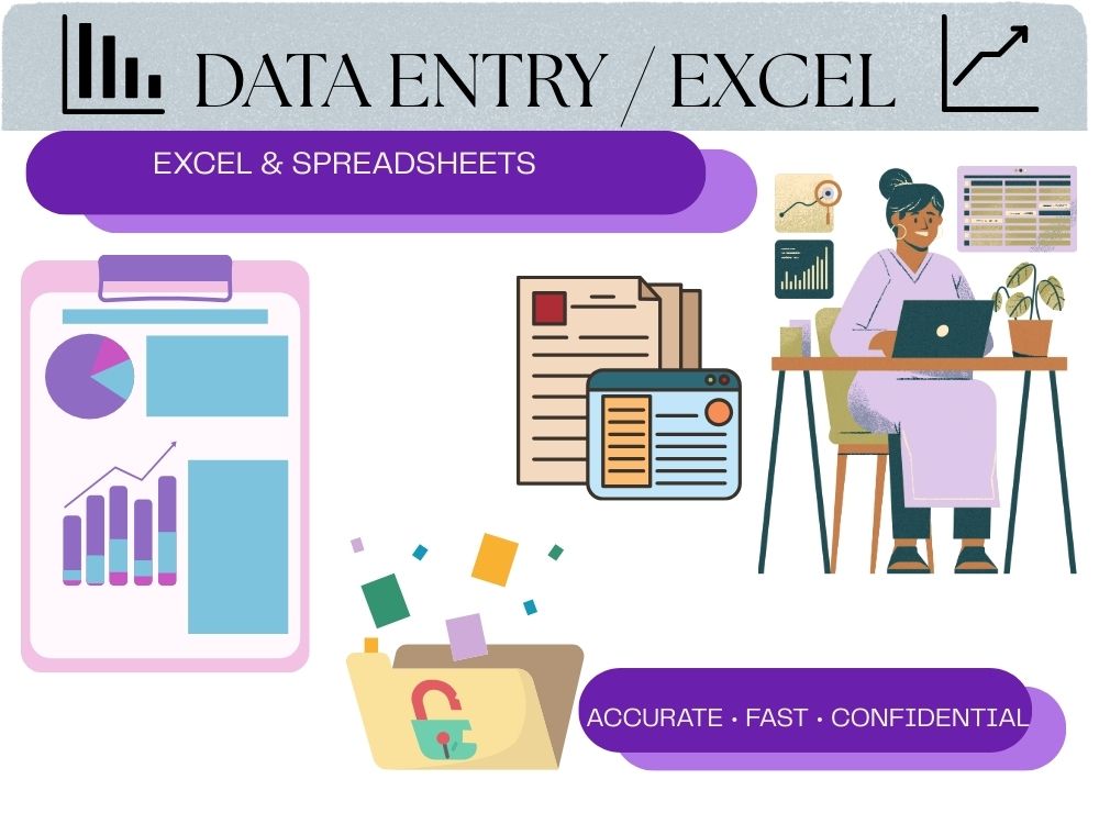 Accurate Data Entry and Reporting Using Excel & Power BI | Upwork