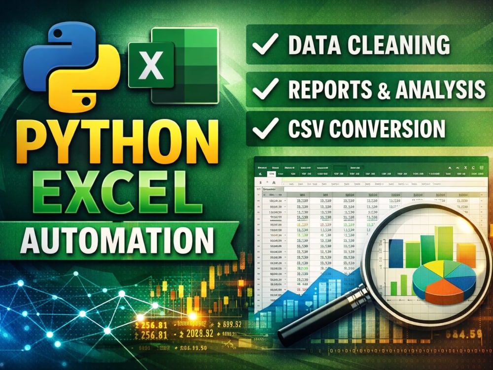A Python script for automated Excel data cleaning and analysis. | Upwork