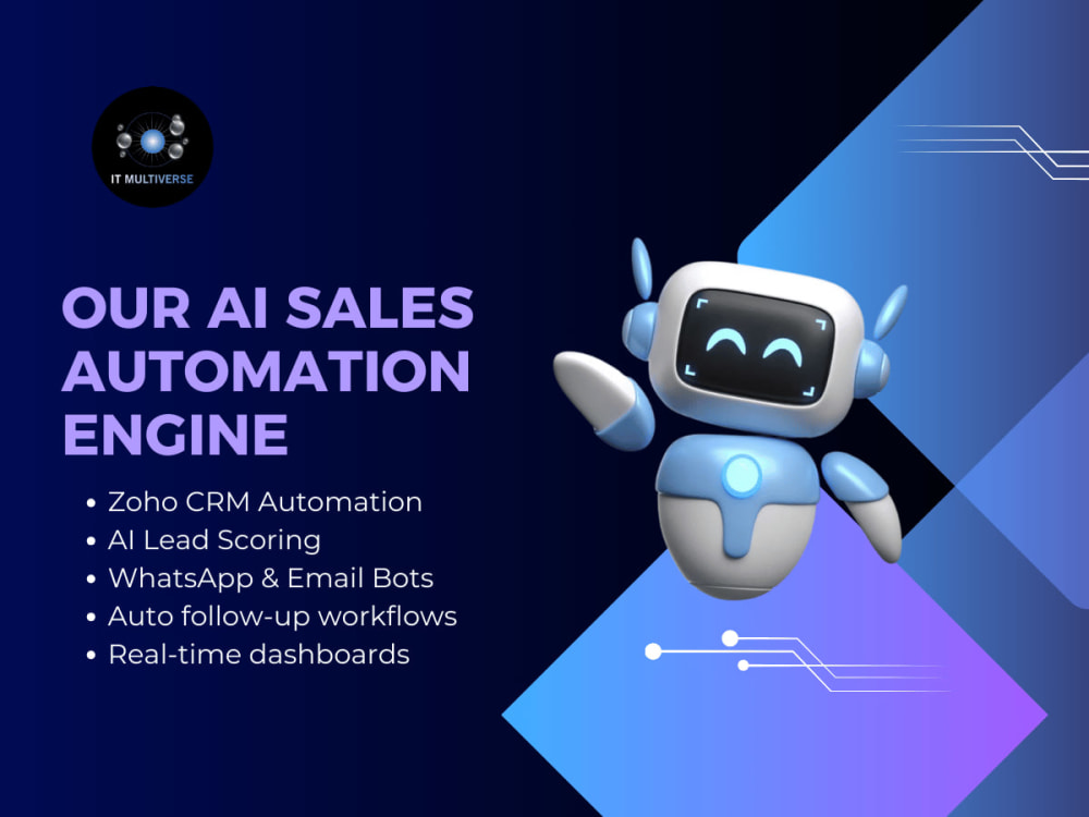 AI Powered Zoho CRM Automation System – Self-Running Sales Engine | Upwork