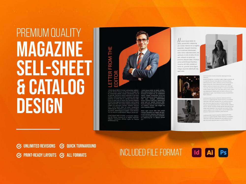 Magazine design, product catalog, sell sheet, catalog design | Upwork