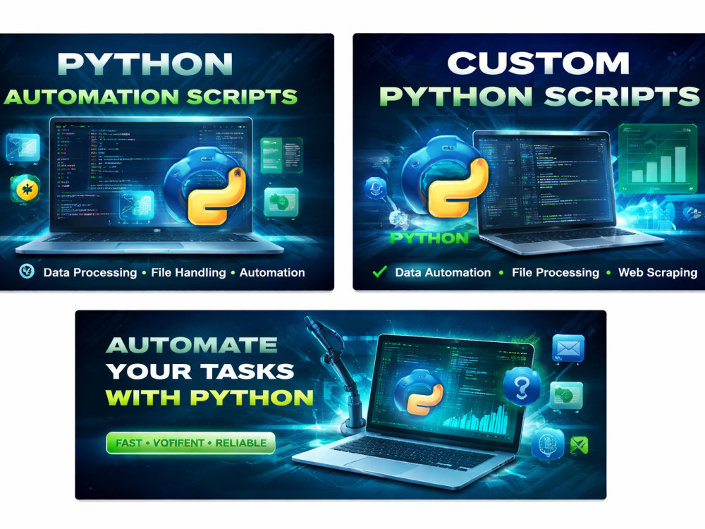 Python scripts for automation, files and data tasks | Upwork