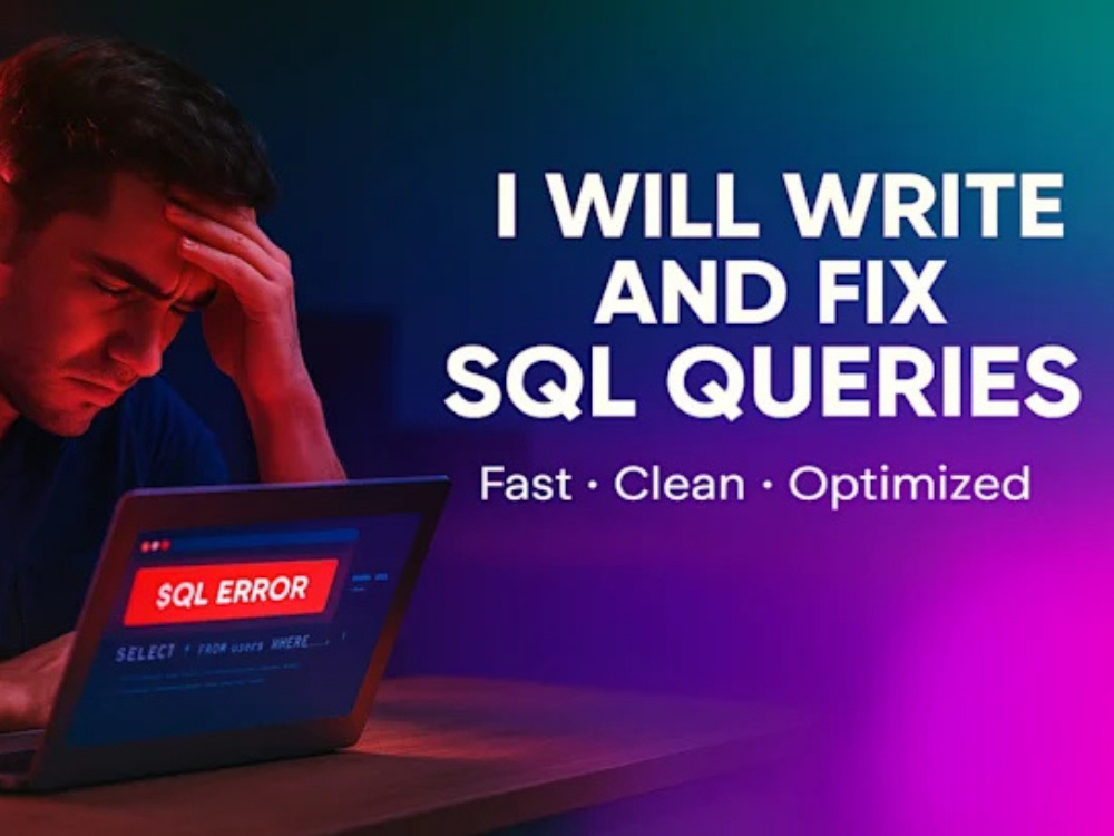 Fix SQL queries and incorrect reports | Upwork