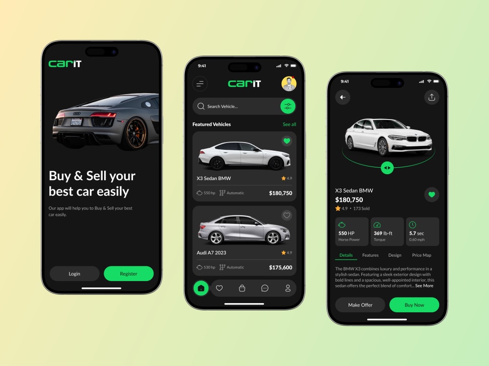 A modern and user-friendly e-commerce app UI in Figma | Upwork