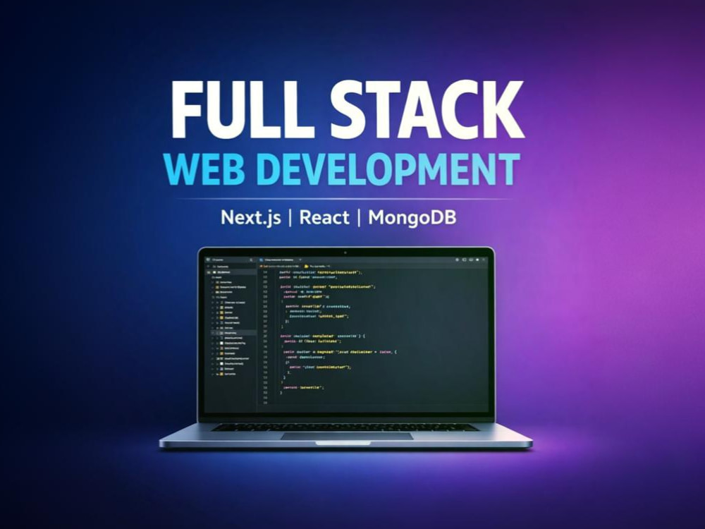 Build a Modern Full-Stack Web Application Using Next.js and MongoDB | Upwork
