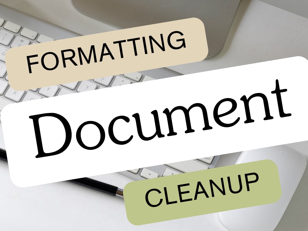 Professional Formatting for an Existing Document | Upwork