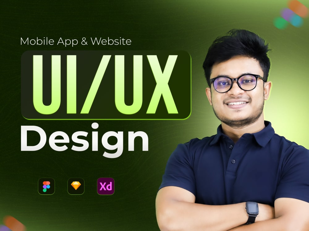 Responsive mobile app UI UX design in Figma, admin panel dashboard ...