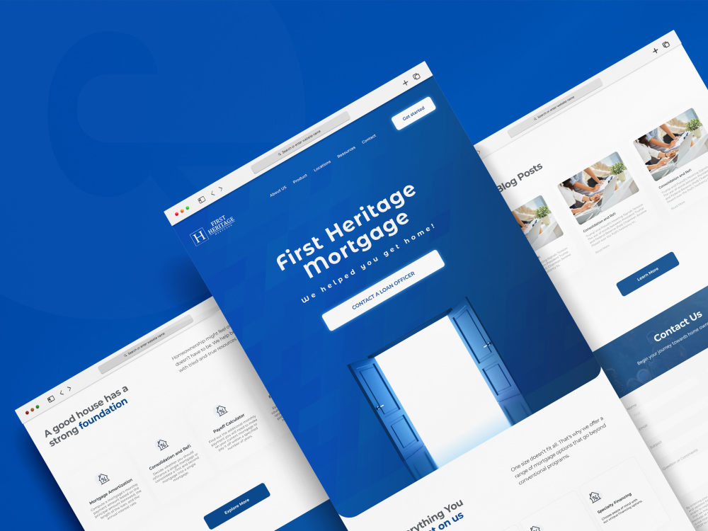 Conversion focused website landing page design | Upwork