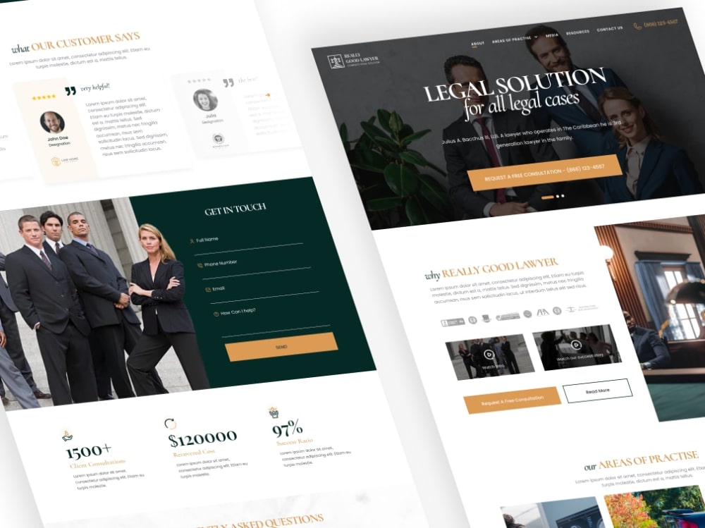Conversion focused website landing page design | Upwork