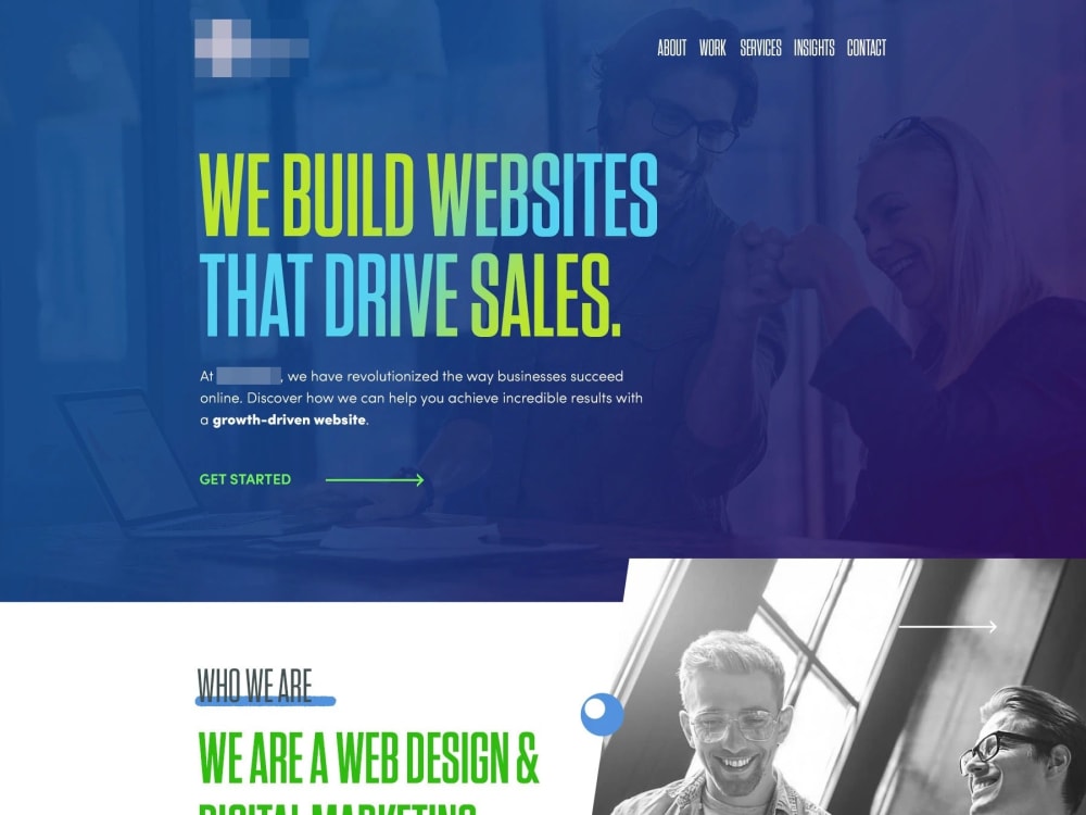 Conversion focused website landing page design | Upwork