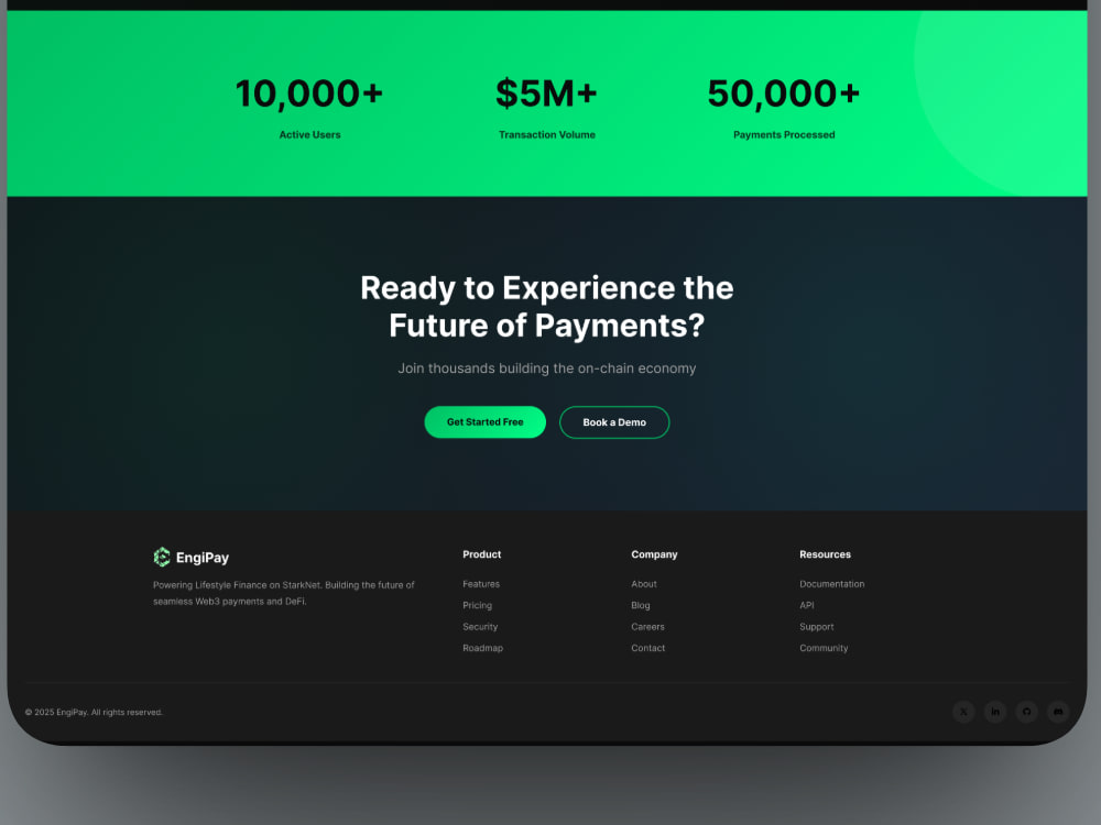 A clean, conversion-ready UI design for your startup in Figma | Upwork