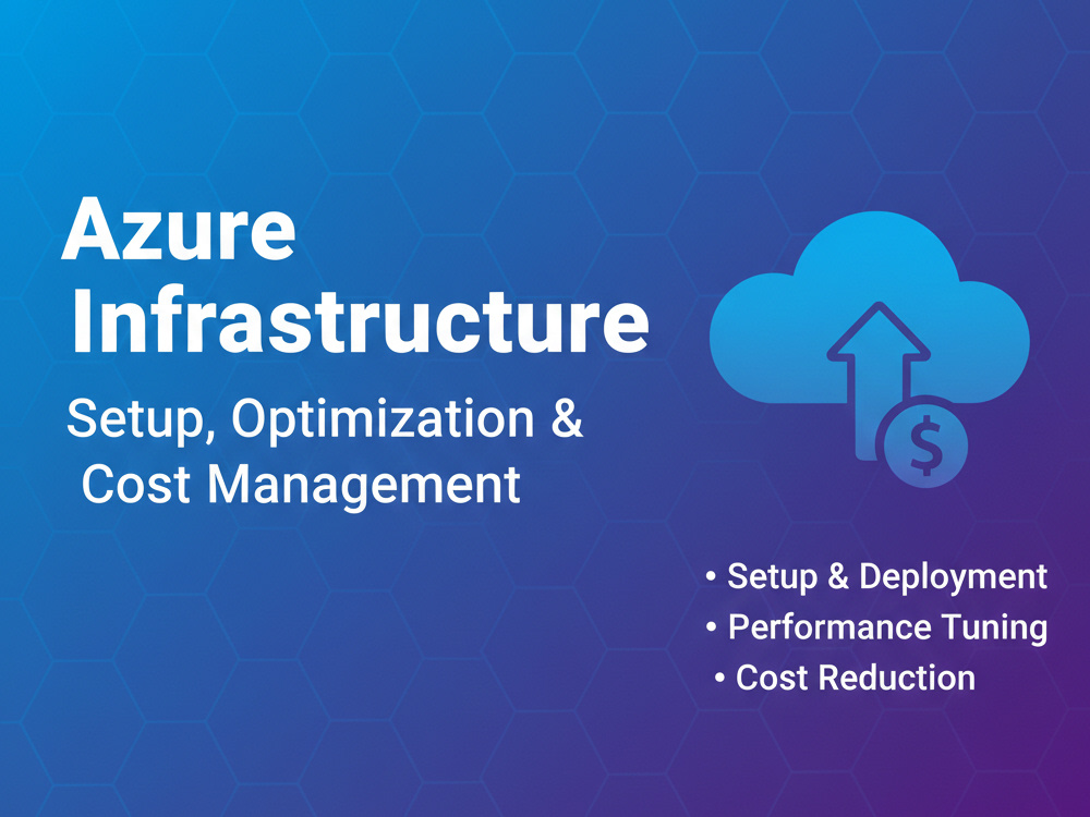 Azure Infrastructure Setup, Optimization & Cost Management for .NET ...